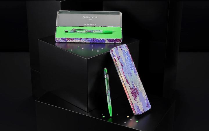 Caran d'Ache Feinminenstift Minenhalter Germanier Neongrün (0.50 mm, HB ...