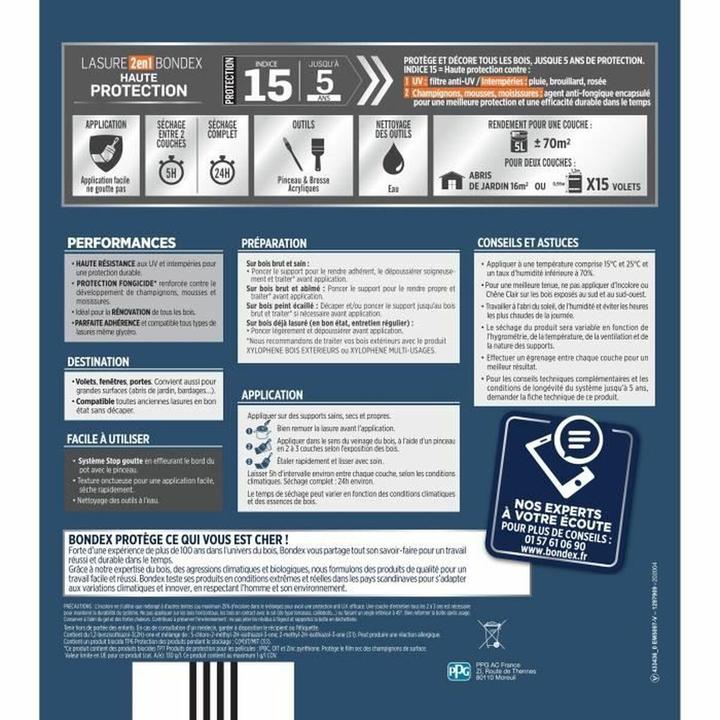 Bondex Grundierung Satin 5 L - kaufen bei Galaxus