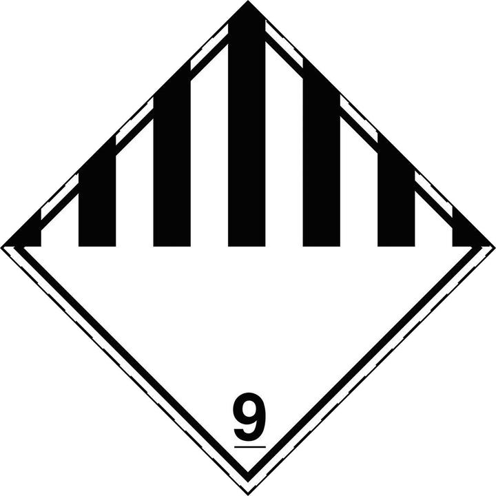 Brady Stickers for the transport of dangerous goods - Various dangerous ...