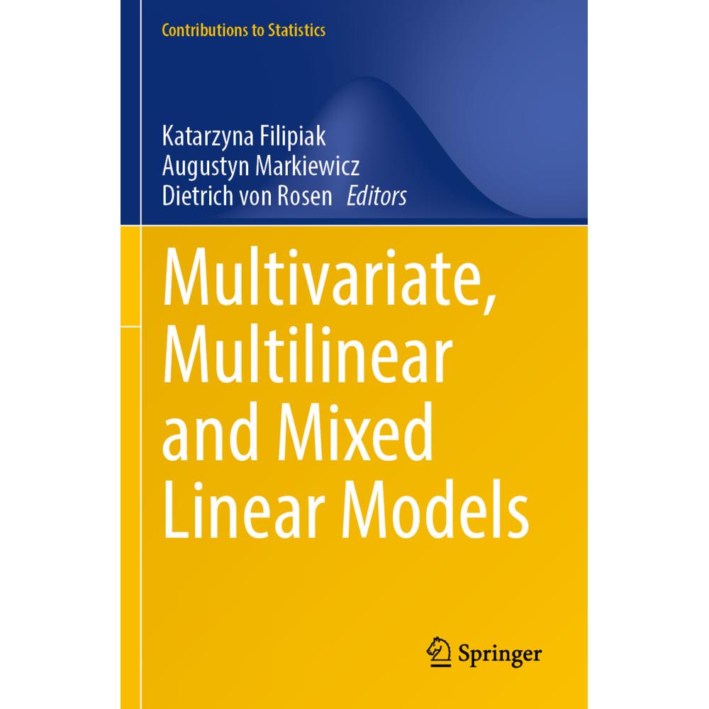 Springer Multivariate, Multilinear and Mixed Linear Models - Galaxus
