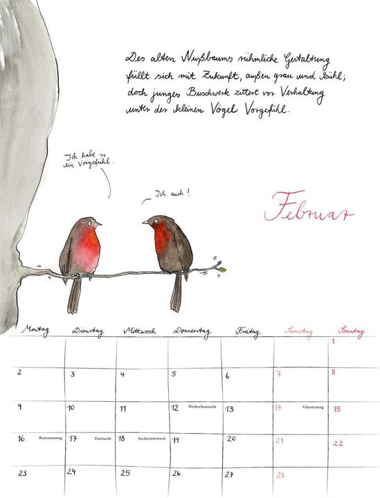 Rilke-Kalender 2026 - Wandkalender - kaufen bei Digitec - Digitec