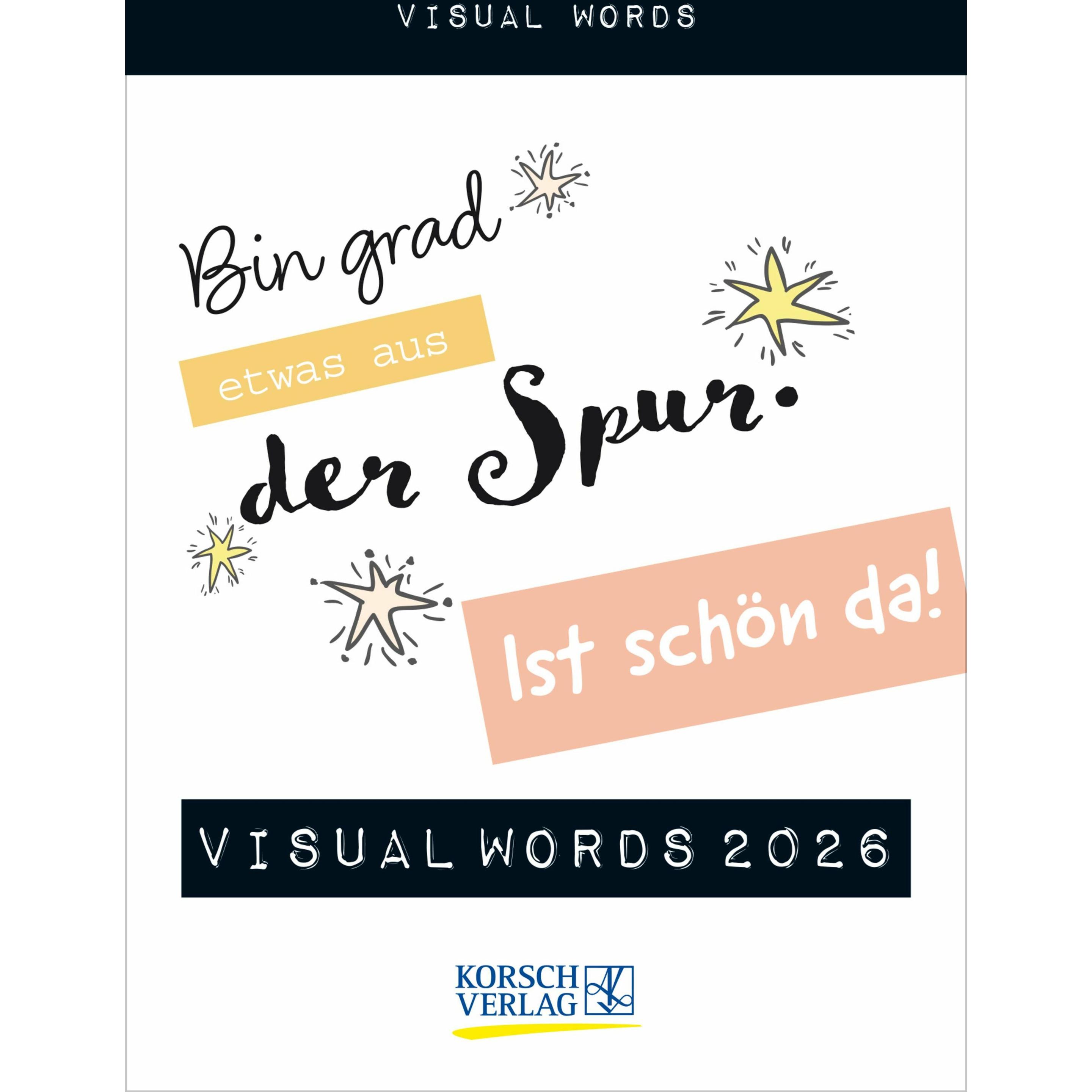 Korsch Visual Words 2026 - buy at Digitec