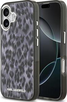 Karl Lagerfeld IML Leopard MagSafe Case for iPhone 17 Grey - Galaxus