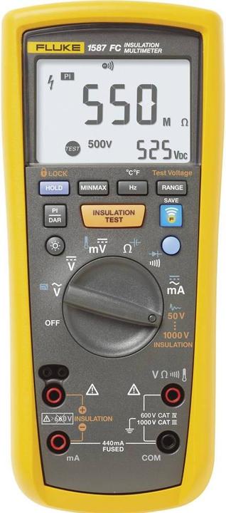 Fluke 1587/MDT FC Calibrated to factory standard (CAT IV 300V, CAT III ...