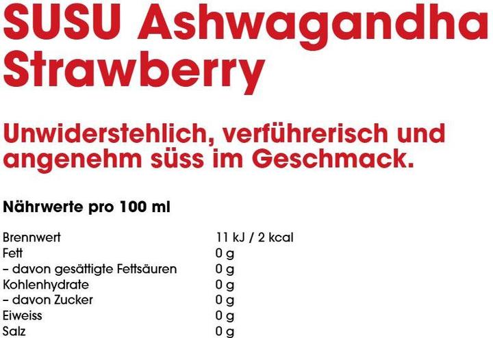 Susu Water Strawberry (Strawberry, 6 x) - kaufen bei Galaxus