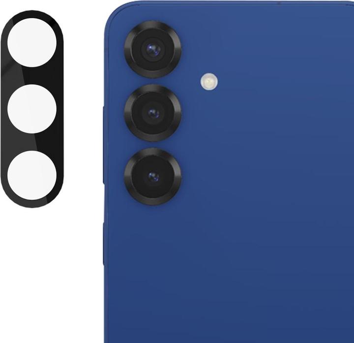 Techsuit - Full Camera Glass - Samsung Galaxy S25 - Black - Digitec