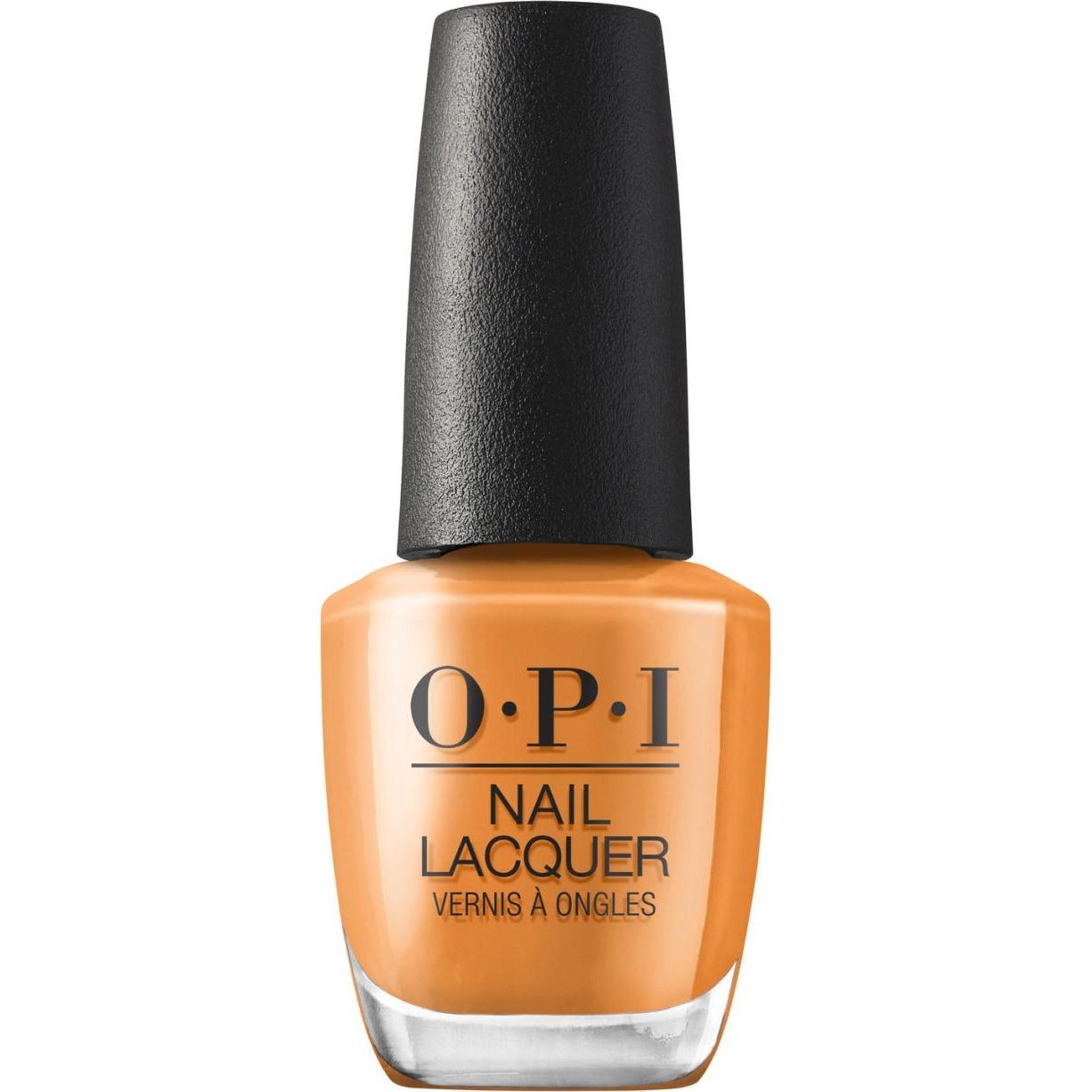 OPI Nail Lacquer Penny Loafer Lane Opaque Dark Yellow Marigold Creme ...