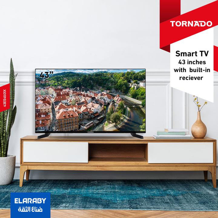 Tornado LED-TV Smart 45ES4301X, 109 cm (43"), EEK: E, Full-HD Frameless ...