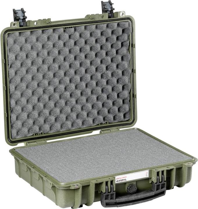 Explorer Cases Outdoor Koffer 4412HL.G green with pick & pluck foam (B ...