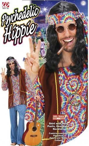 Widmann Costume Hippie Man Psychedelic (S) - buy at Galaxus