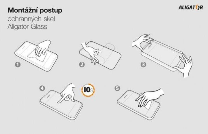 Aligator ochrannÃ© tvrzenÃ© sklo GLASS PRINT, Samsung Galaxy A14 /5G ...