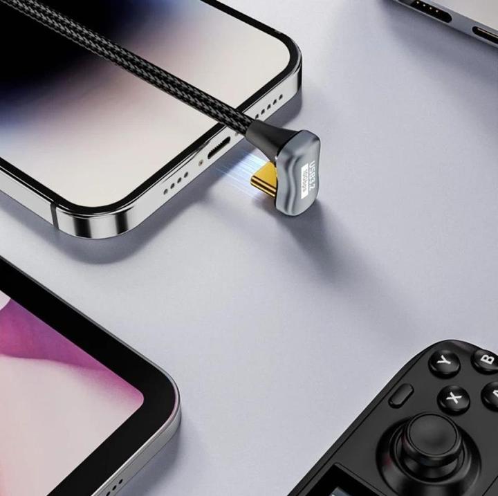 PowerGuard TurnaroundExtend USB-C Verlängerungs Kabel 180° Winkel 1m ...
