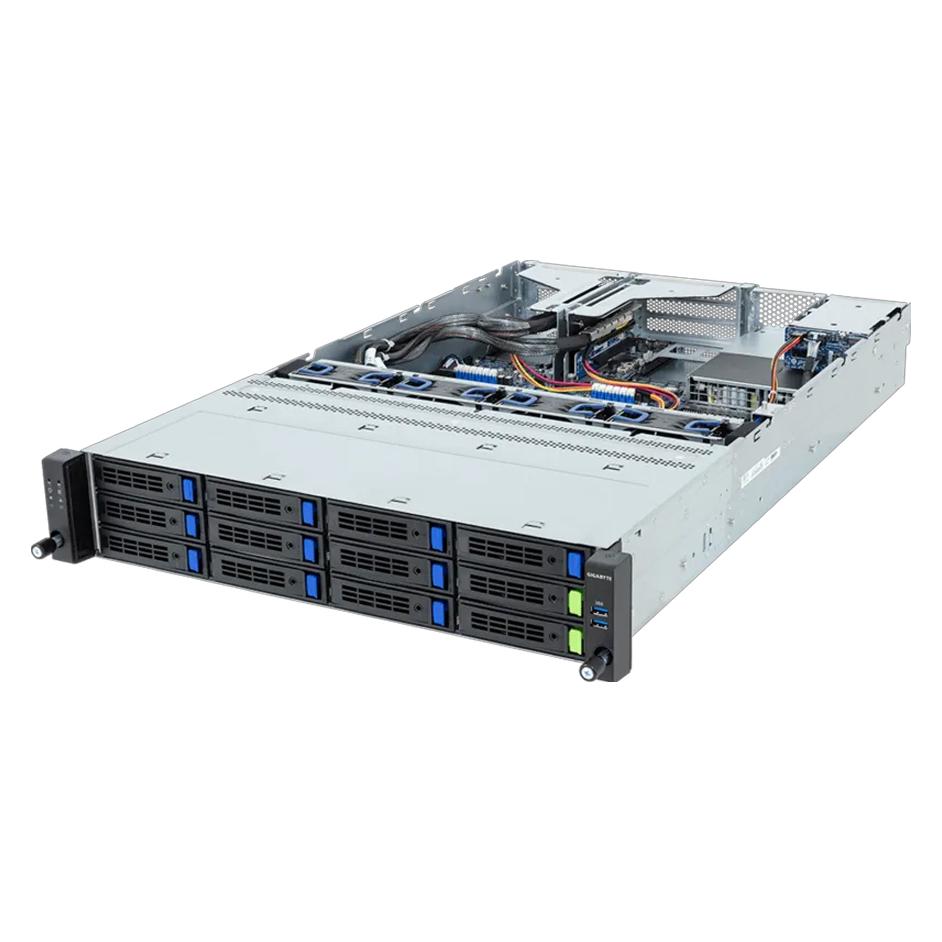 Gigabyte Barebone R263-Z37-AAH2 (Rev. 3.x) Rack Server 2U Single Sockel ...