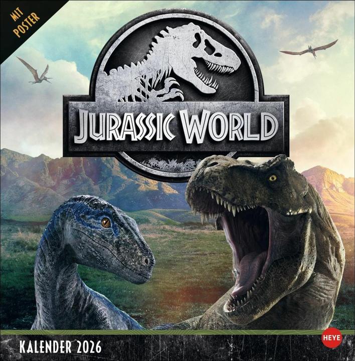 Heye Jurassic World Broschurkalender 2026 - buy at Digitec