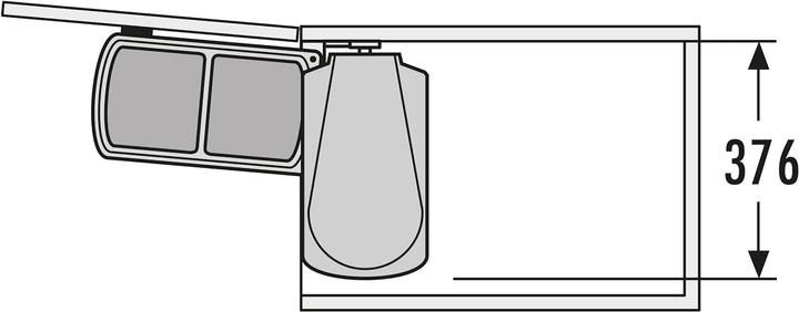 Hailo Waste bin 3416101 - buy at Galaxus