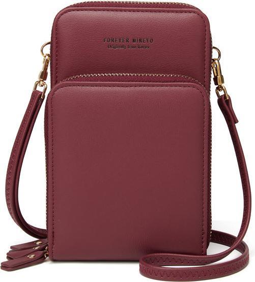 Cover-Discount Umhänge Handtasche mit Smartphone Fach rot - Galaxus