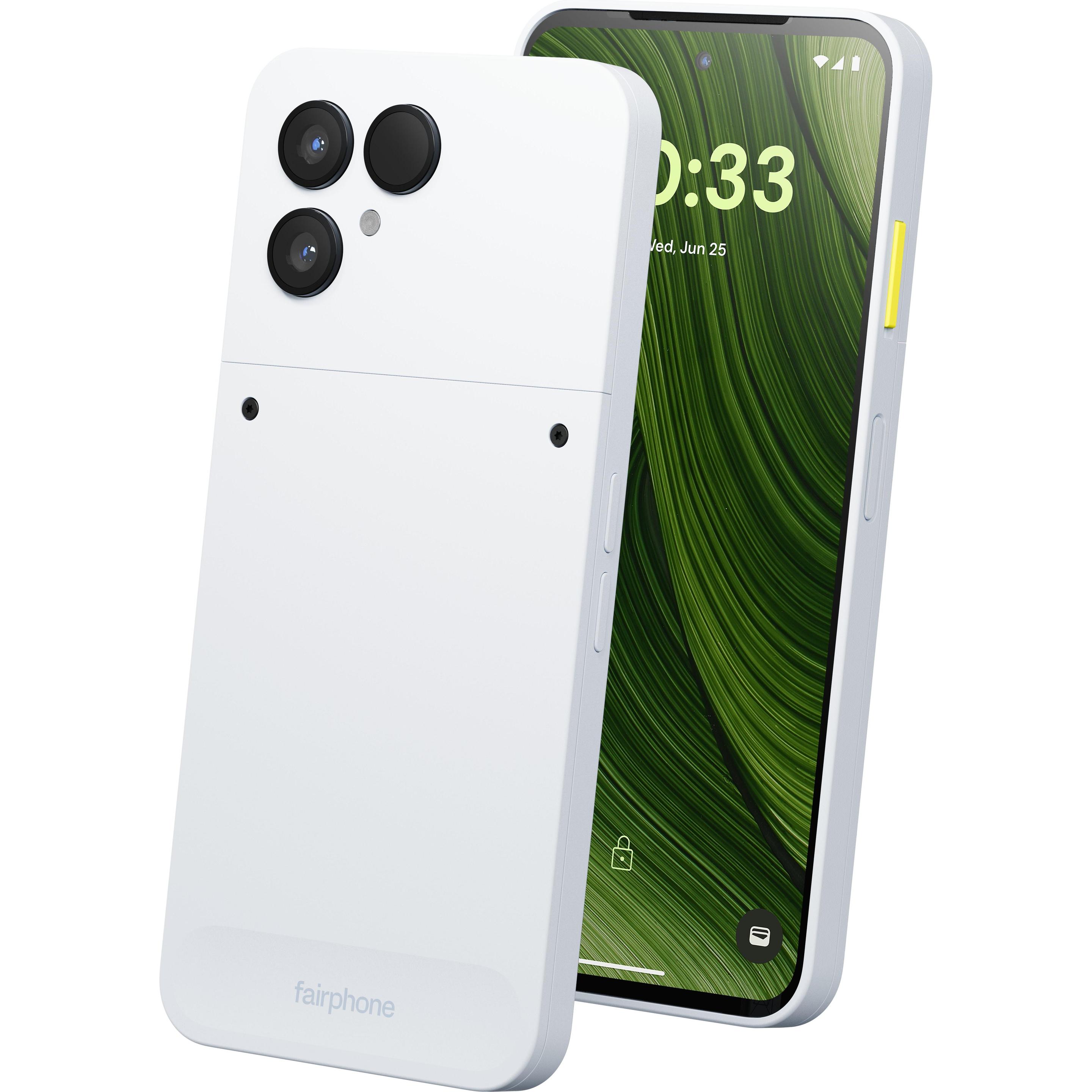 Fairphone (Gen. 6) (256 Go, Cloud White, 6.31", SIM + eSIM, 5G) - Digitec