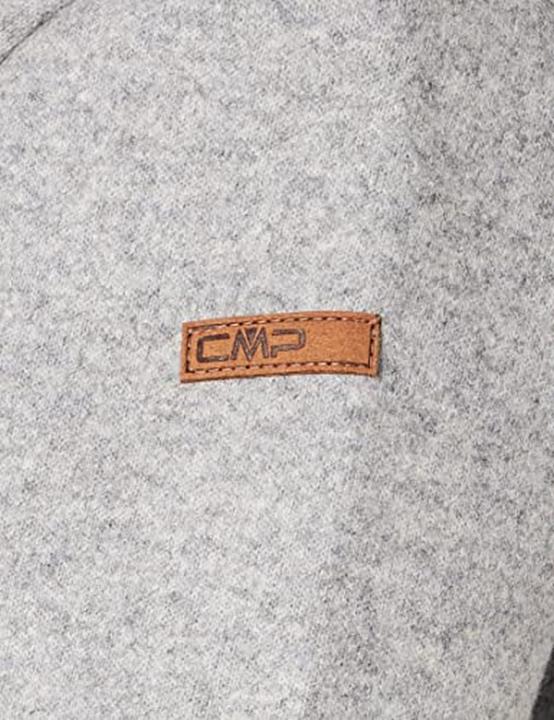 CMP Campagnolo Lange Parka Wooltech mit Kapuze, Ritssluss und ...
