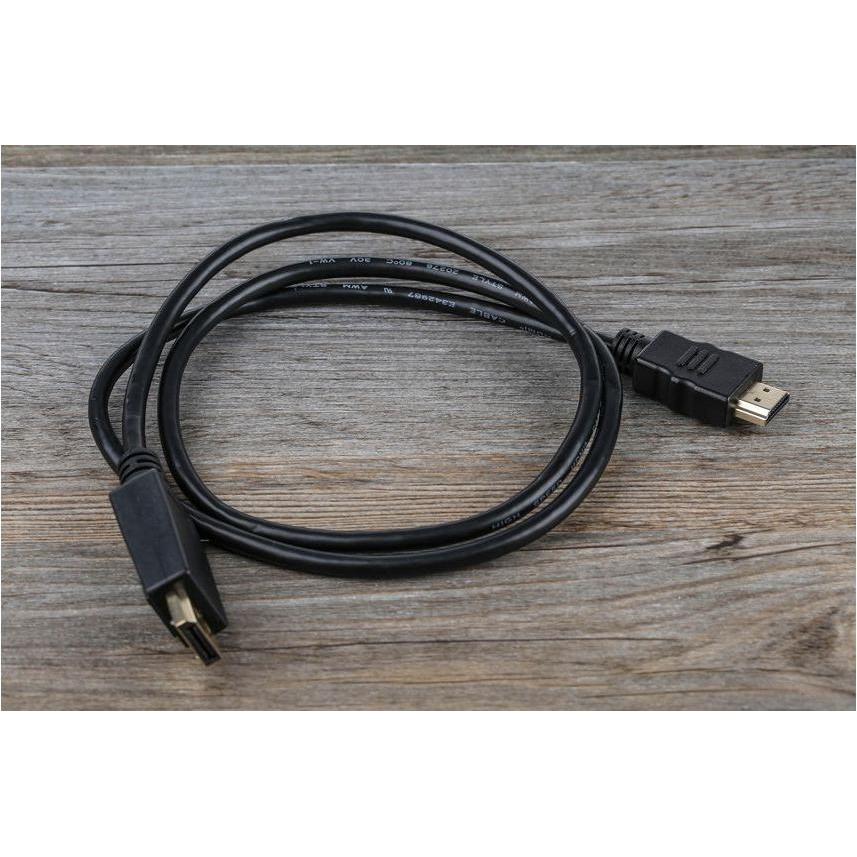 RS PRO DisplayPort cable A display connection B HDMI - plug, 1m 4K max ...