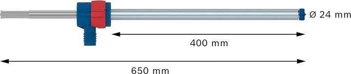 Bosch Professional Expert SDS Clean max-8X Hammerbohrer-Set, 24 x 400 x ...