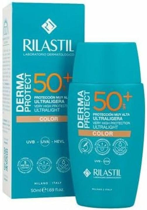 Rilastil Dermaprotect Ultra-Light Sunscreen With Color Spf 50+ 50 Ml