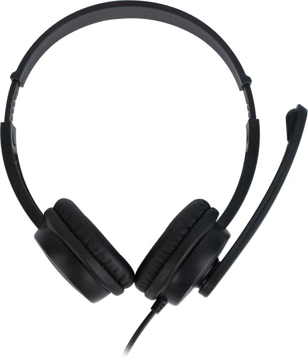 NGS VOX505USB Headphones & Headset Wired Headband USB Type-A Black ...
