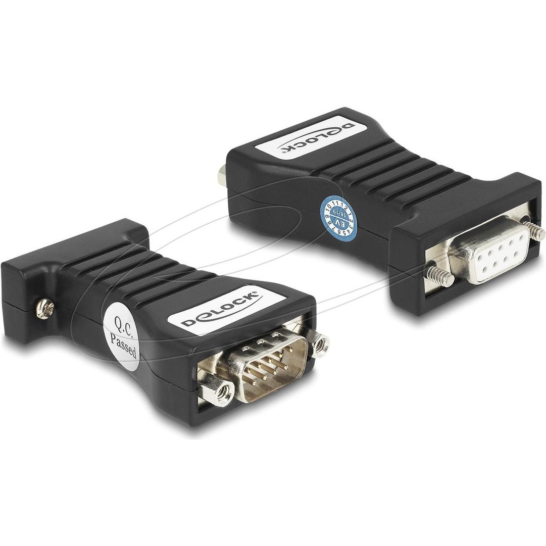 Delock Isolator RS-232 D-Sub 9 Buchse zu RS-232 D-Sub 9 Stec - Digitec