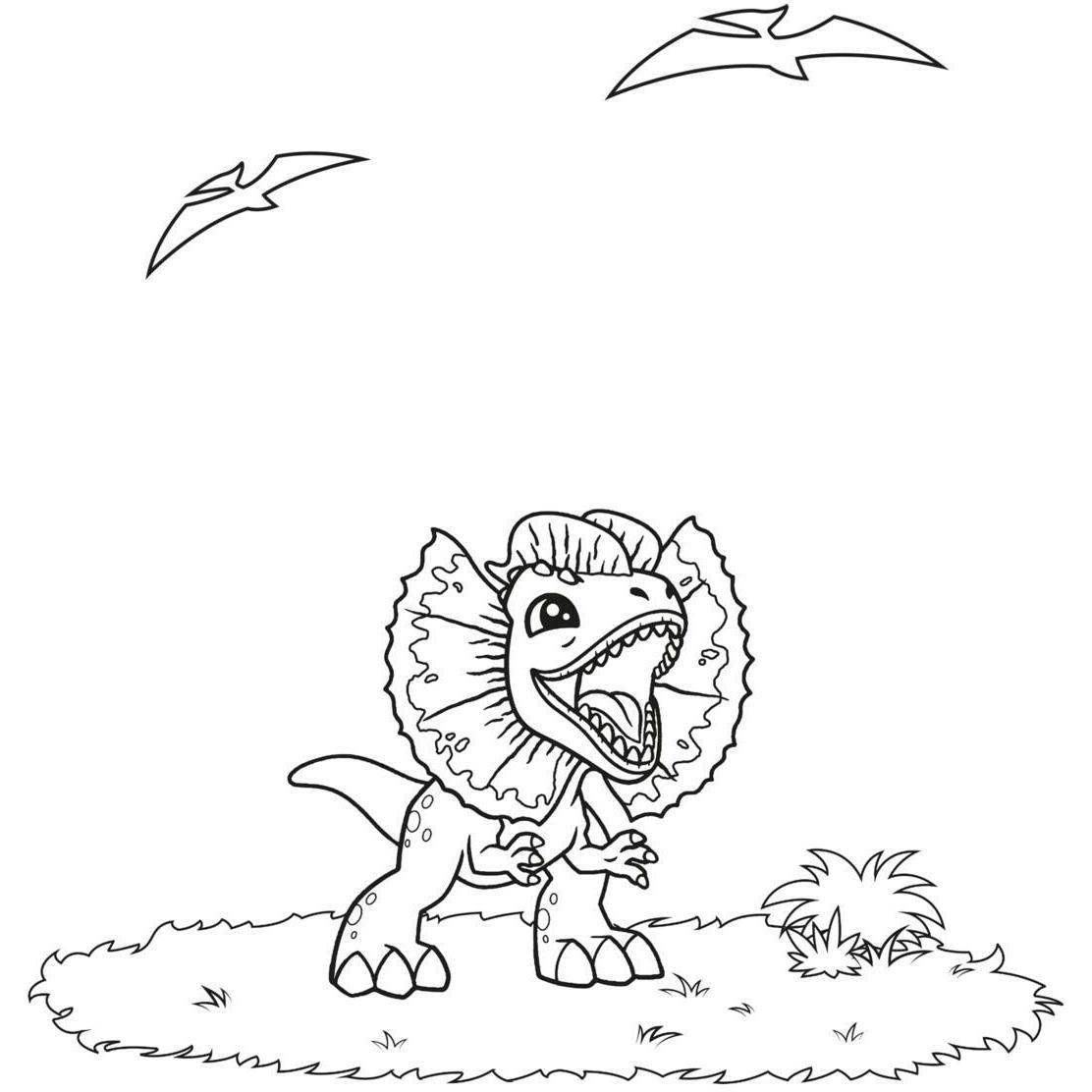 lego jurassic world colouring pictures