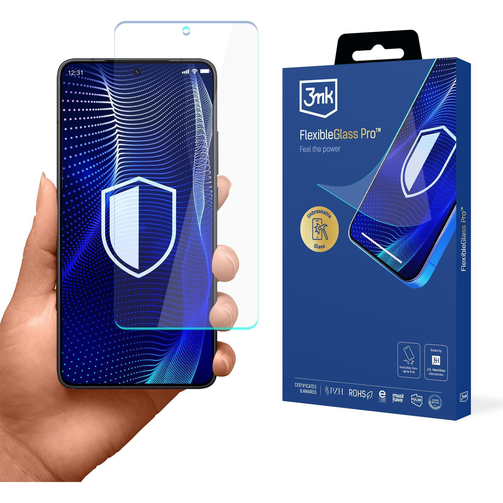 3MK Hybridglas FlexibleGlass Pro für Xiaomi Poco F7 Pro / F7 Ultra ...