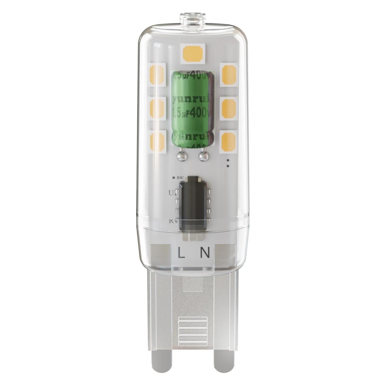 Forever Light LED Bulb G9 2.2W 200lm 4000K class F (G9, 200 lm, 100x ...