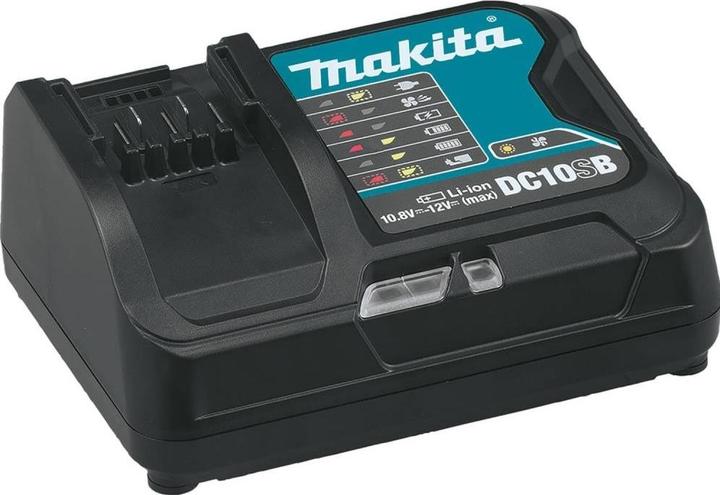 Makita DC10SB 10.8V - 12V Li-Ion Schuifaccu oplader