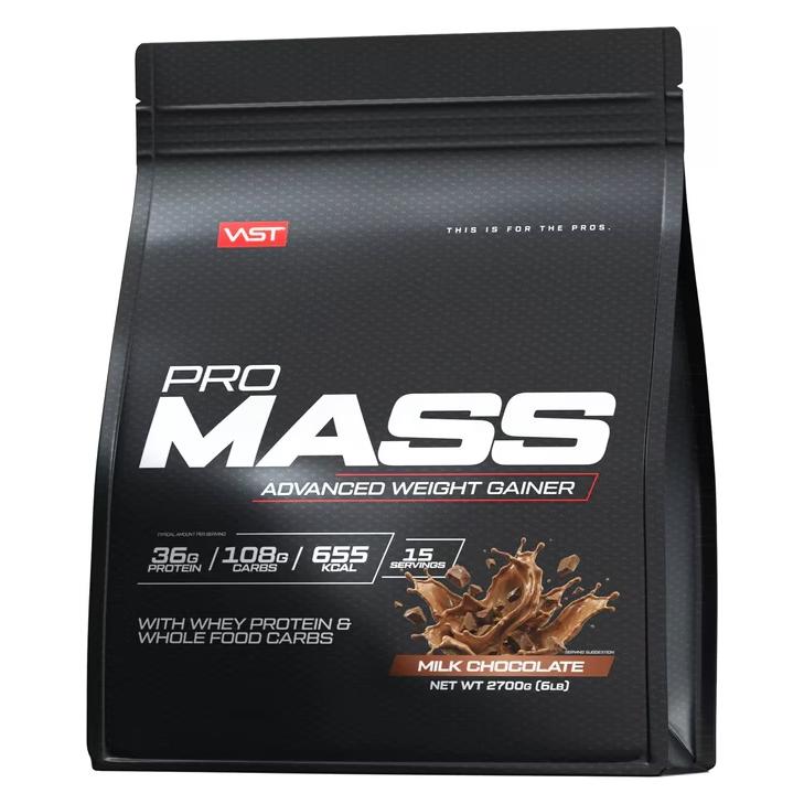 Vast Pro Mass Weight Gainer Milk Chocolate (2.7kg)