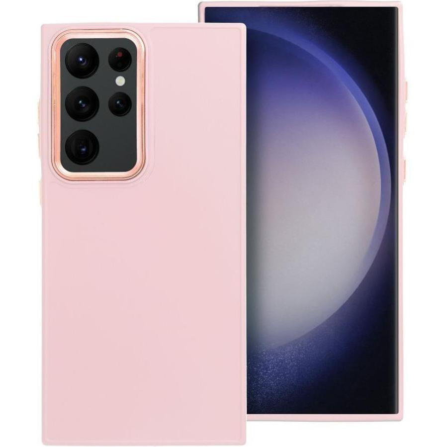 OEM Back panel cover FRAME Case for SAMSUNG S23 Ultra powder pink - Galaxus