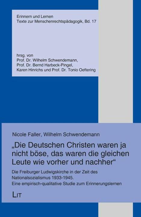 LIT 'Die Deutschen Christen waren ja nicht bse, das waren die gleichen ...