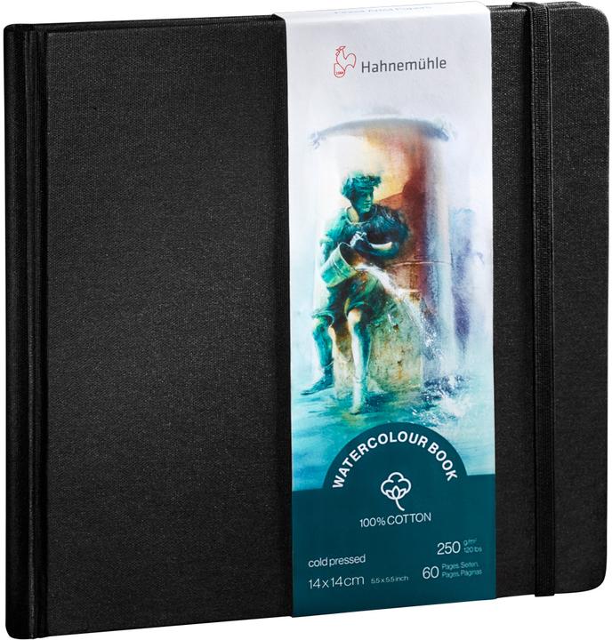 Hahnemühle Watercolour Book 14 x 14 cm 60 Seiten 250 g (14 x 14 cm)