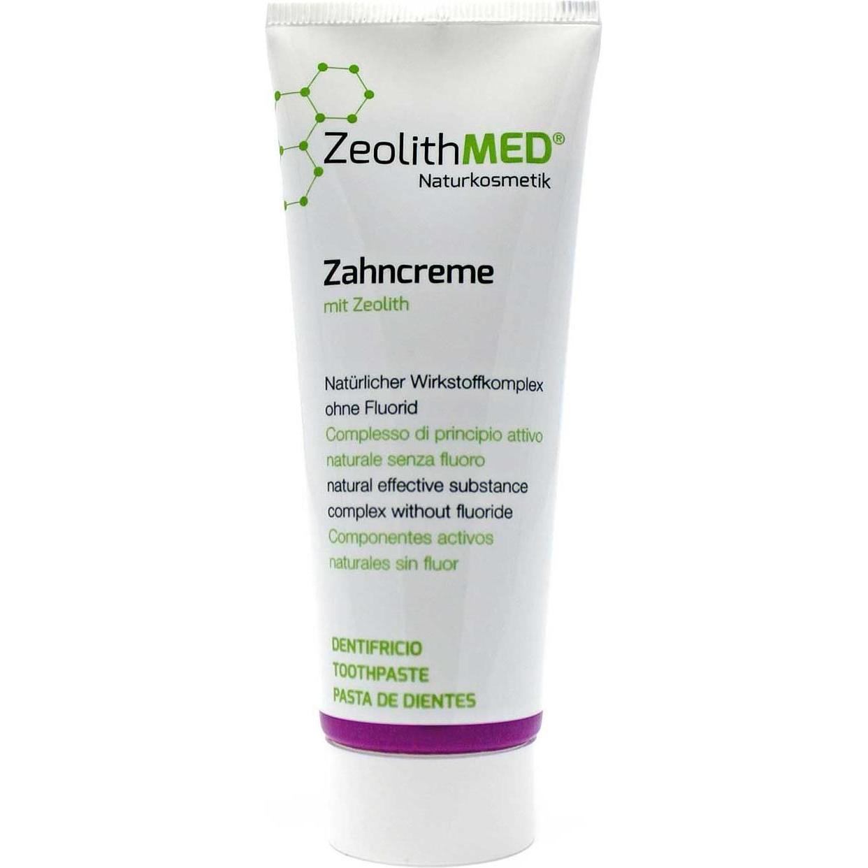 Zeolith MED Premium Xylitol Zahnpasta - Fluoridfreie natürliche Formel ...