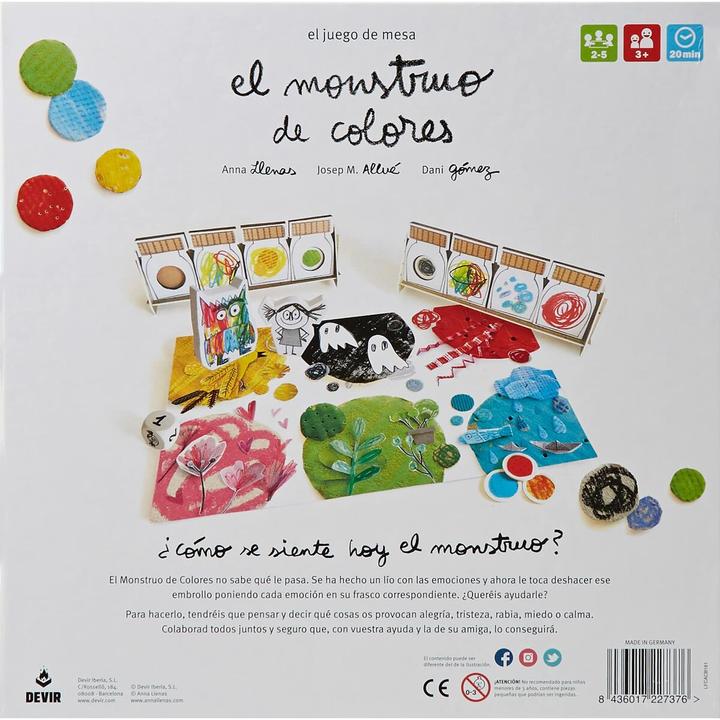 Devir Skill Game El Monstruo de Colores BGMONSP (ES) - buy at Galaxus