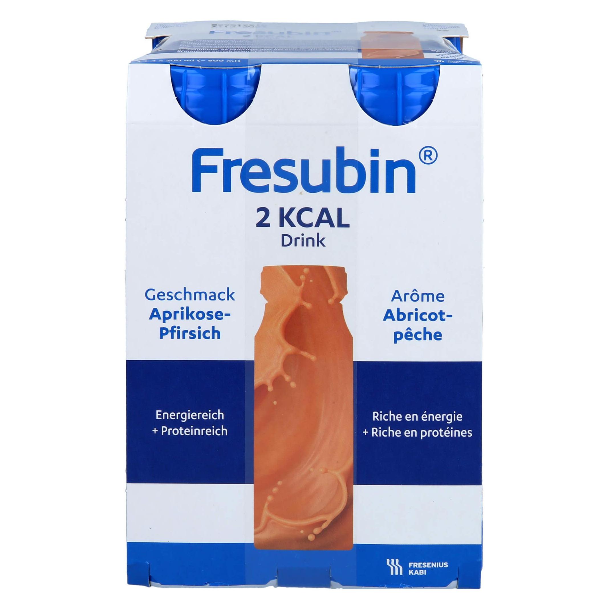 Fresubin 2 kcal Drink Apricot-Peach, 4 x 200 ml - buy at Galaxus