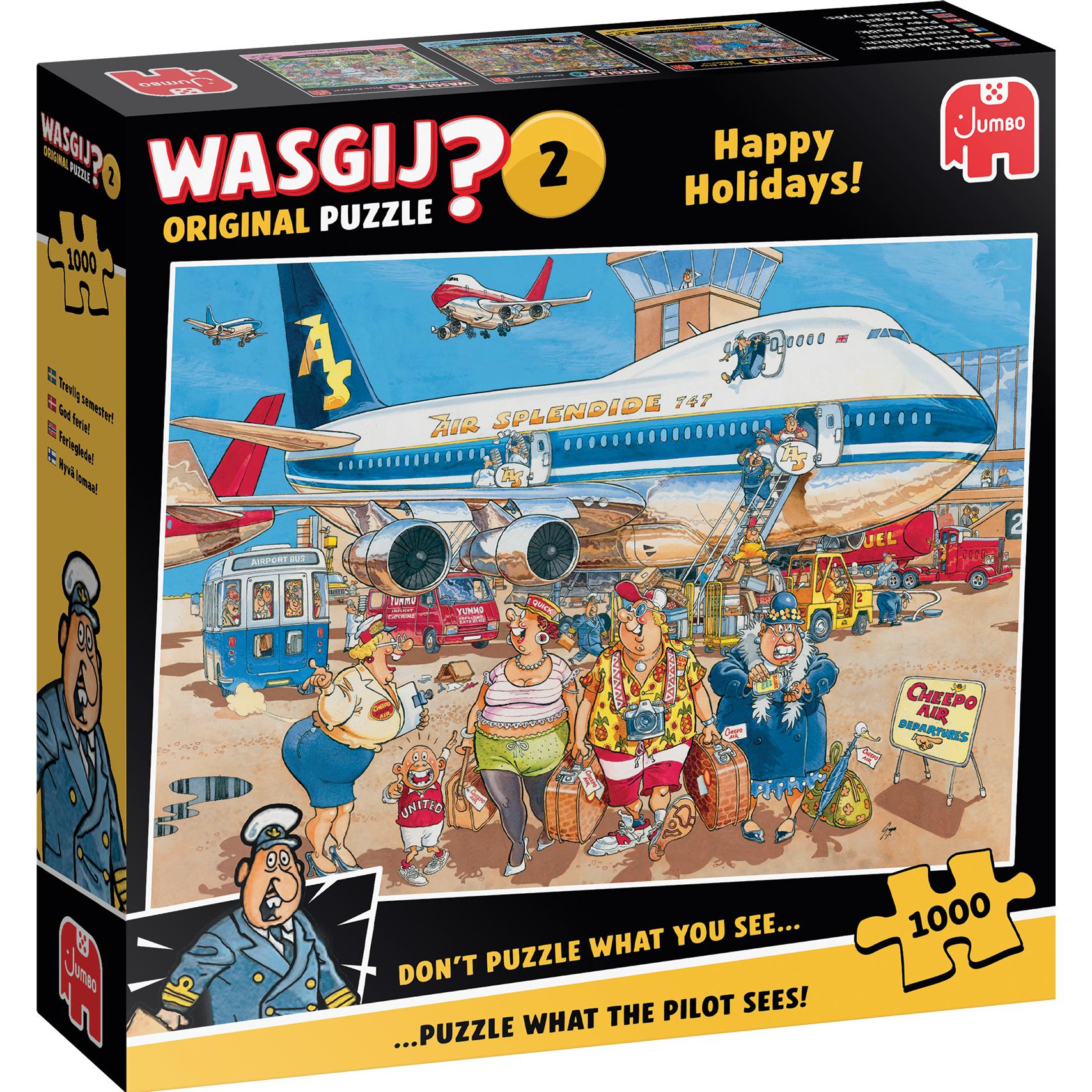 Jumbo Wasgij - Original 2 - Happy Days! (1000 pieces) (1119802034 ...