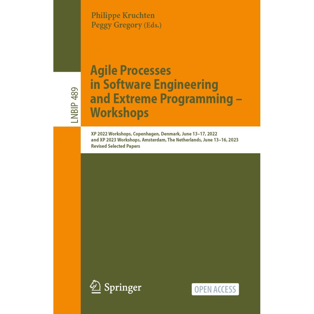 Springer Agile Processes in Software Engineering and Extreme ...