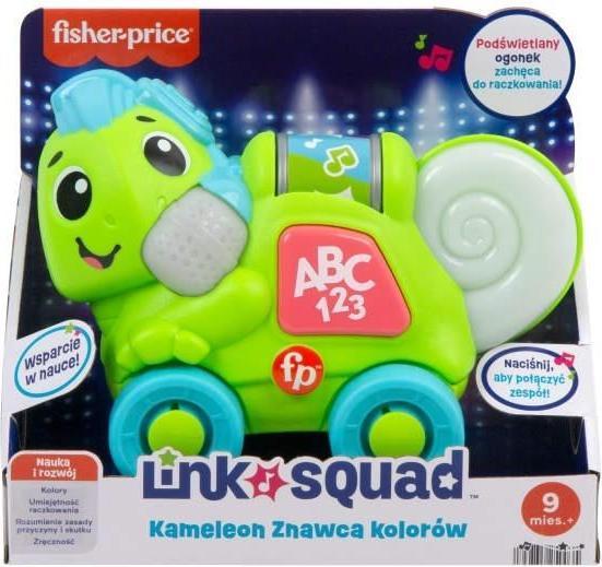 Mattel PROMO Fisher-Price Link Squad Kameleon Znawca kolorów HYL34 ...