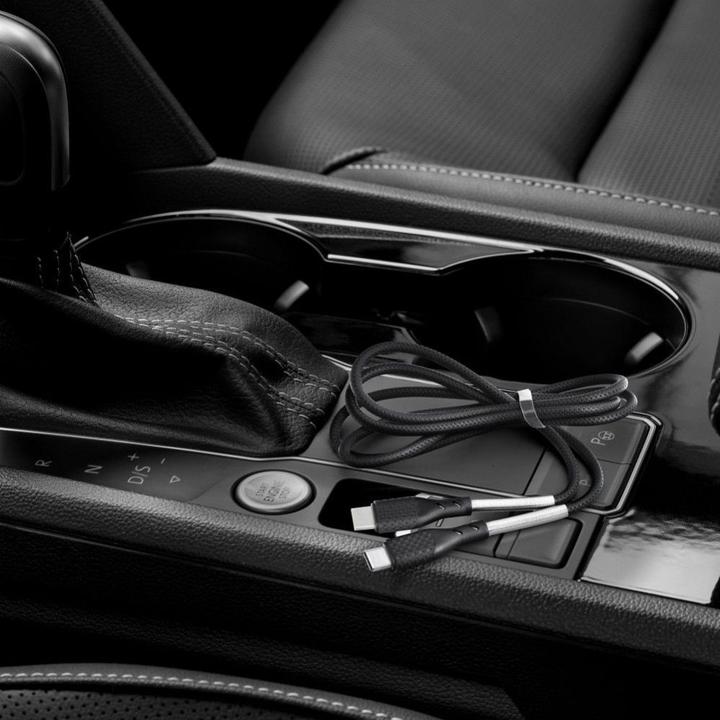 Forcell Cable F-ENERGY Carbon CB-05C cable Type C to Type C PD QC4.0 5A 240W 1 m black - Galaxus