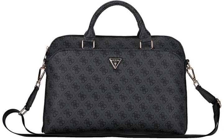 Guess PU 4G Triangle Logo Computer Bag 15/16 - black (16") - Digitec