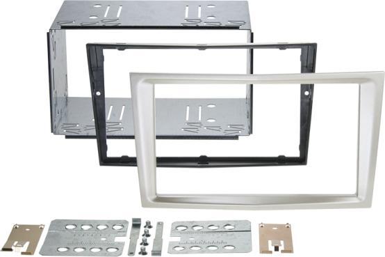 ACV 381230-24-5 | Radio panel Opel satin-stone with centre bend (2 DIN ...