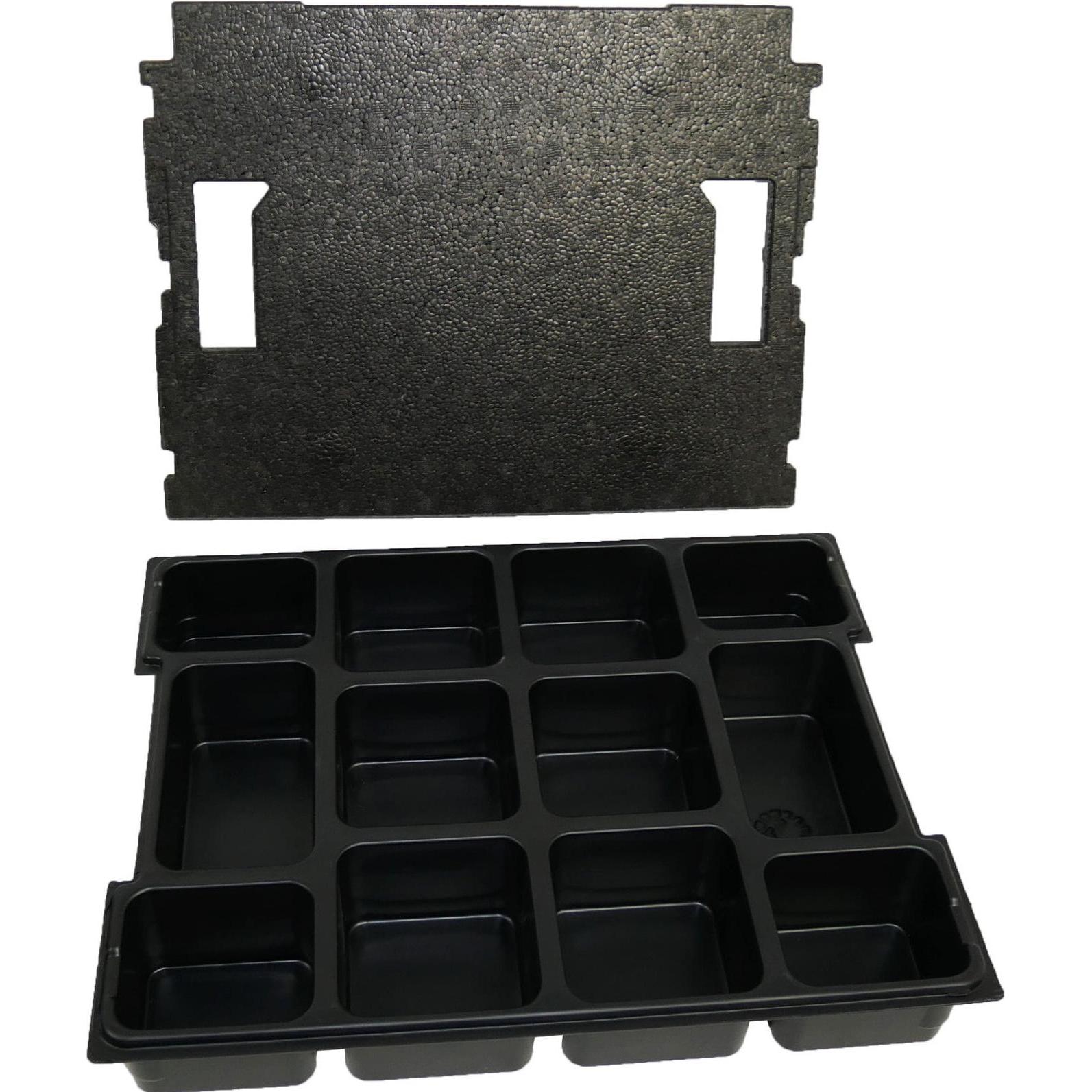 L-Boxx BS Systems Kleinteileeinsatz 12 Fächer inkl. Deckeleinlage für L ...