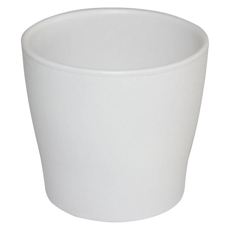 Domoletti Ceramic pot toskania stru d13 white matt - Galaxus