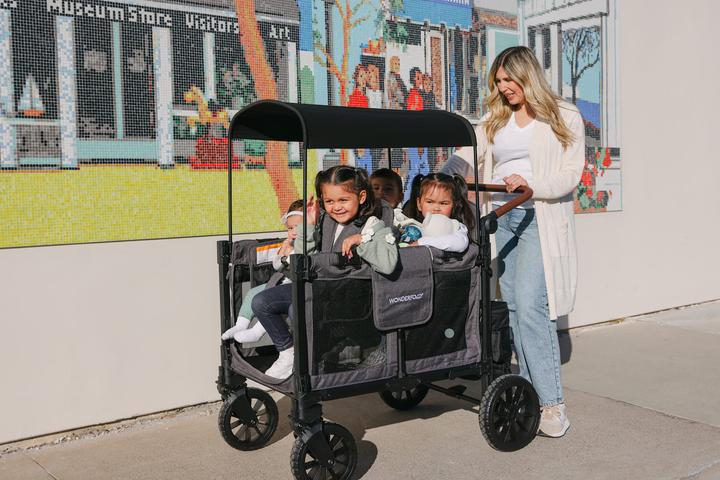 WonderFold W4 Luxe Pro KinderVan für 4 Kinder - kaufen bei Galaxus