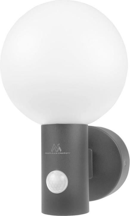 Maclean LED Motion Sensor Lamp PIR Motion Sensor Grey 15W IP65 1600lm ...
