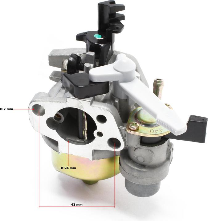 Wiltec LIFAN Benzinmotor 6,5 PS Ersatzteil Vergaser Benzin Motor