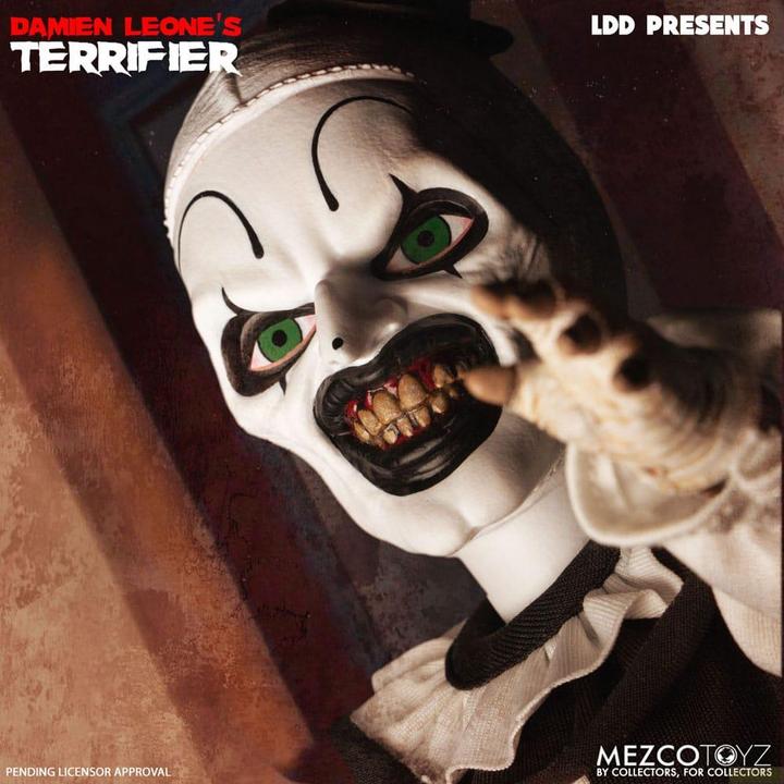 Mezco Toys Terrifier LDD Presents poupée Art the Clown 25 cm - Galaxus